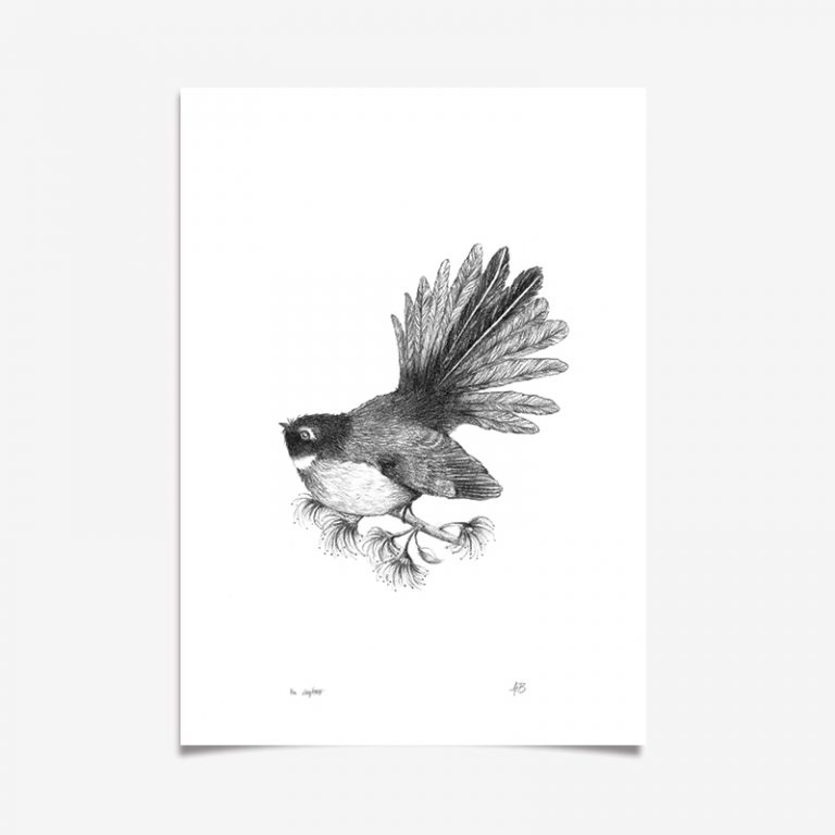 Fantail Print – Haze Road